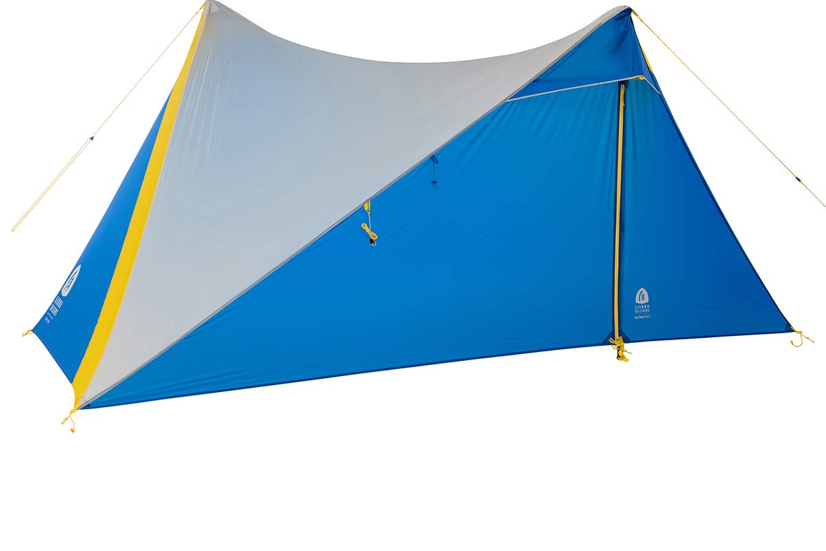 Sierra Designs High Route Tarp 2P, Two-Person Ultralight Backpacking Tarp, Minimalist Trekking Pole Design Shelter