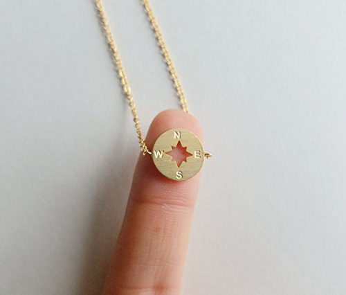 Rosa Vila Discontinued Compass Bracelet - Direction of Life & I’d Be Lost Without You (Gold Tone)