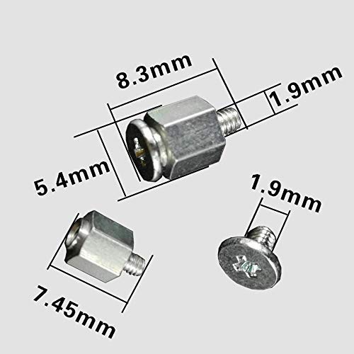 SGTKJSJS M.2 Screw Kit,NVMe Screw m.2 SSD Mounting Kit,Compatible ASUS Motherboard