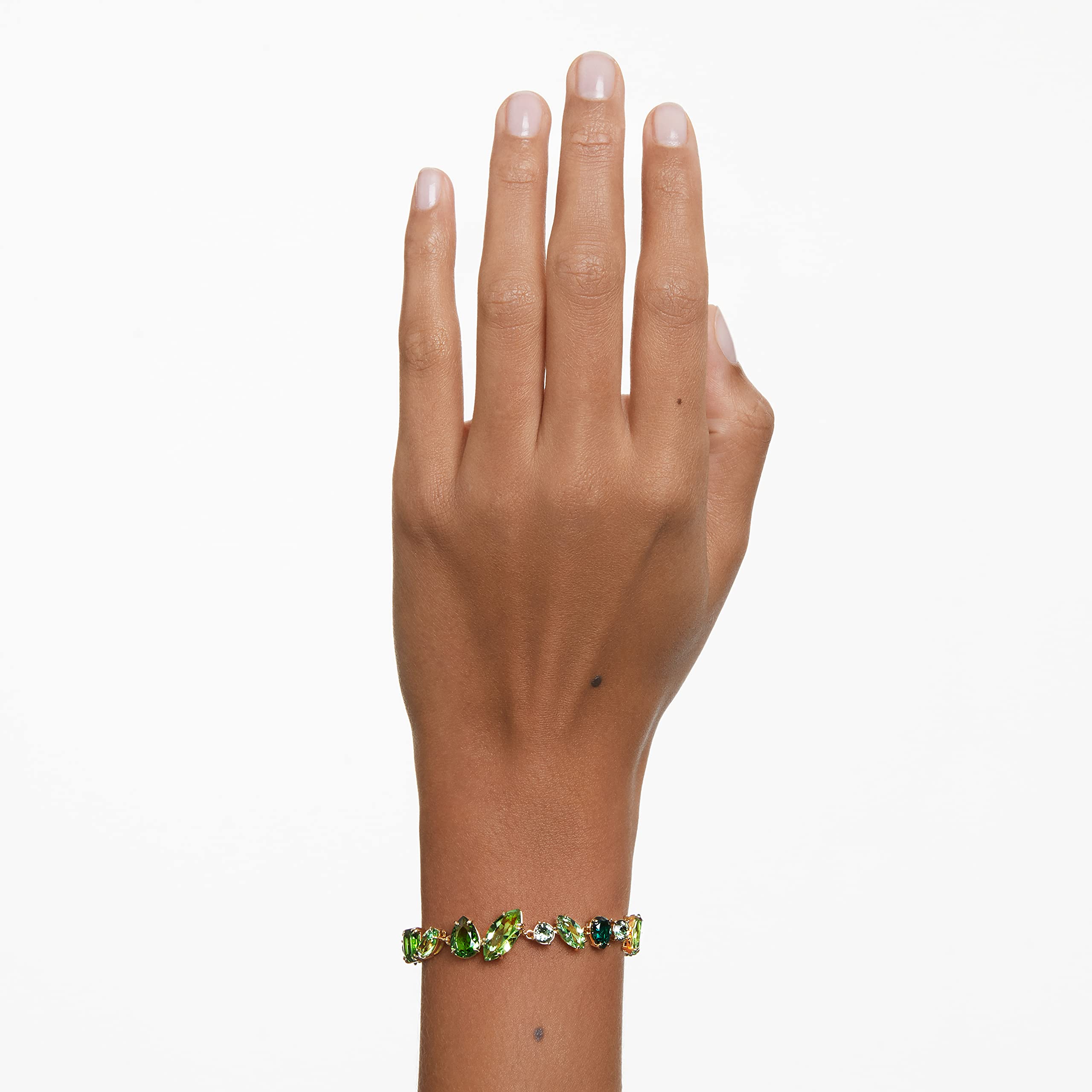 SWAROVSKI Gema Bracelet, Multicolored, Rhodium Finish