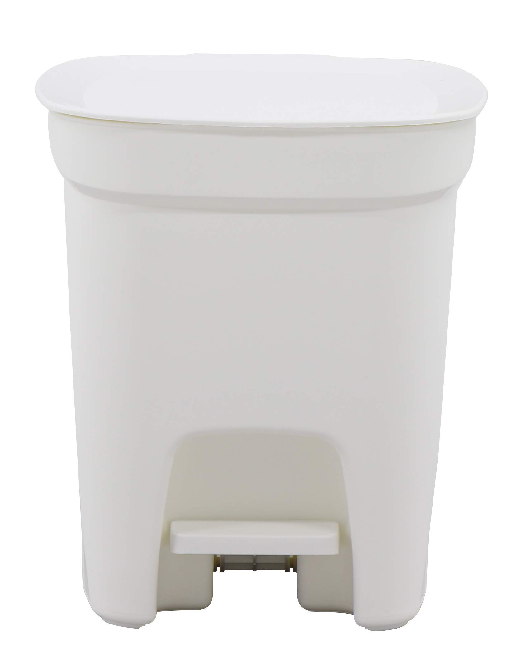 Tramontina 7L Plastic Pedal Bin, 7-Litre, White