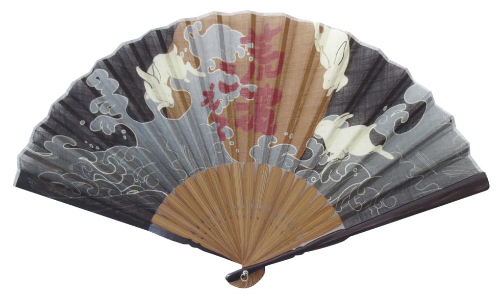 大西賢製販(Oonisikenseihan) Ken Onishi 66-231 Letter Fan, 9.1 inches (23 cm), Ripple