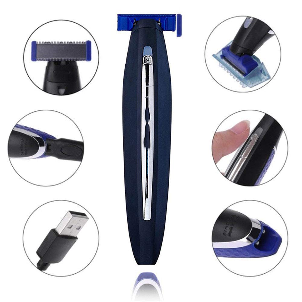 Shaver Comb 3 PCS for Solo Men's Full Body Electric Shaver Trimmer Comb Solo Shaver Replacement Comb 1.3.5mm with Cleaning Brush(3comb+Brush)