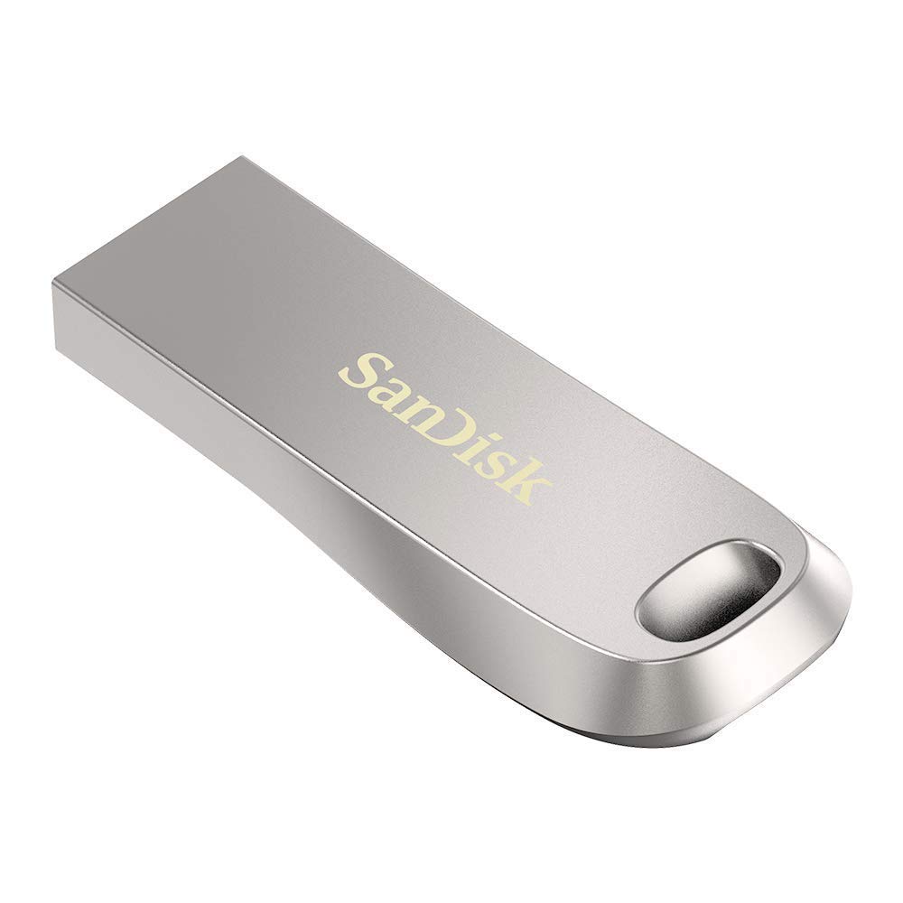 SanDisk Ultra Luxe 512GB USB 3.1 Flash Drive Works with Computer, Laptop, 150MB/s 512 GB PenDrive High Speed All Metal Storage Drive (SDCZ74-512G-G46) Bundle with (1) Everything But Stromboli Lanyard