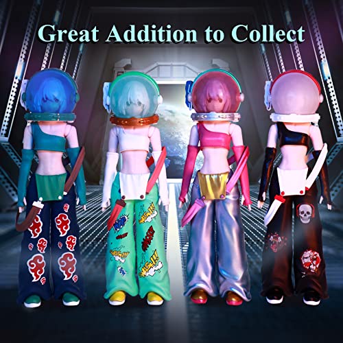 YDDZZM Space Girl Series Figure, 8.6 inch Action Figure Gift Doll Collection for Boys and Girls (Spring)
