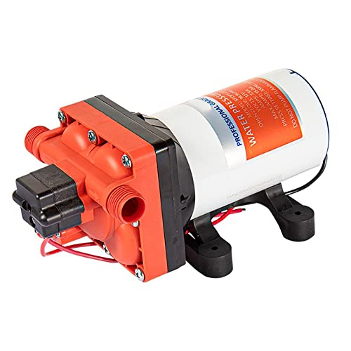 XuuSHA Hand Bilge Pump Diaphragm Pump 24V SFDP2-050-055-42 Self-Priming Pump Automatic Pump Marine Bilge Pump Automatic (Voltage : 24V)
