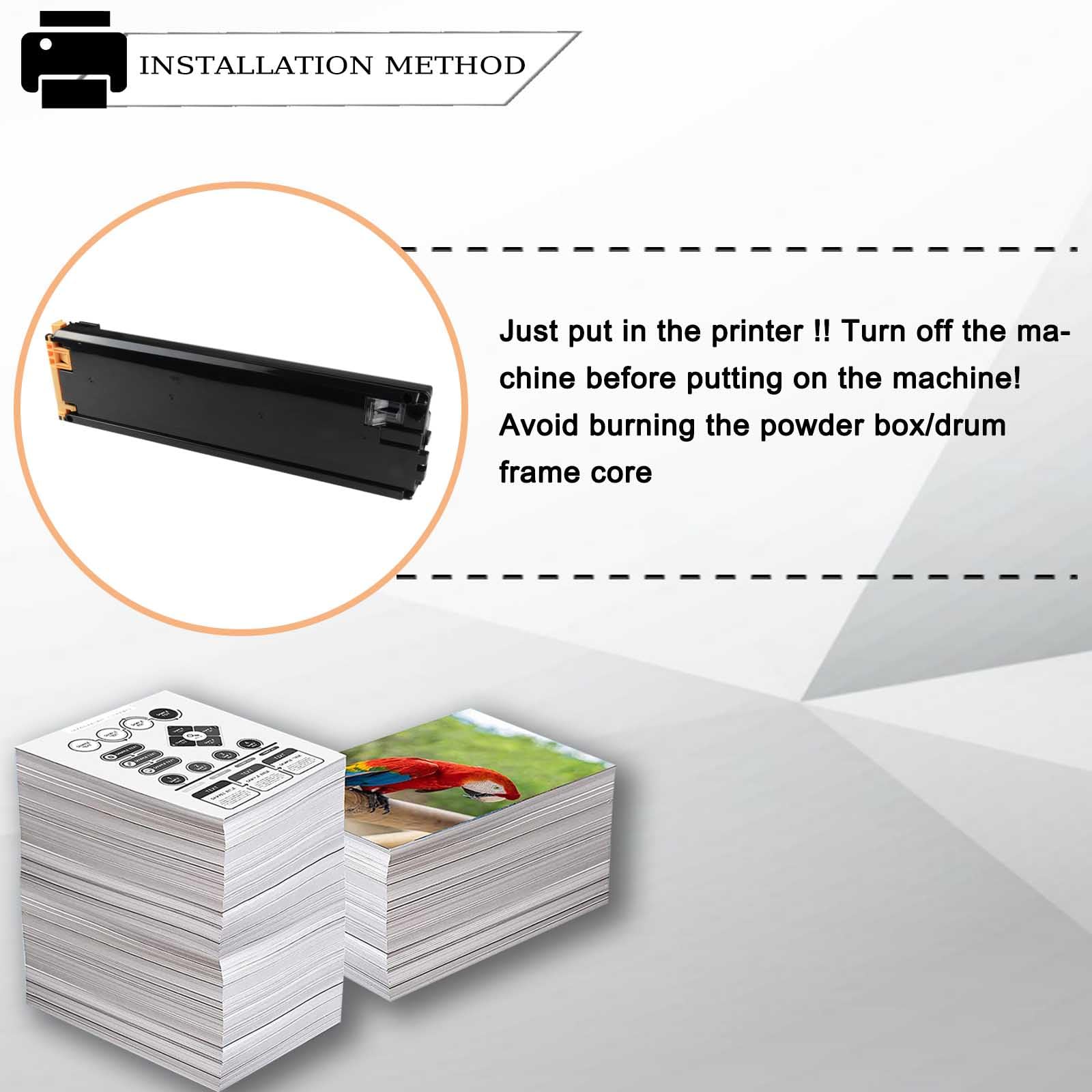 RASHIV 008R08102 (8R8102) Waste Toner Container Replacement for Xerox AltaLink B8145 B8155 B8170 C8170 Printer 2 pcs
