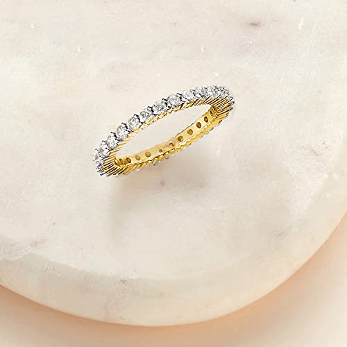 Ross-Simons 1.00 ct. t.w. Diamond Eternity Band in 14kt Yellow Gold. Size 6