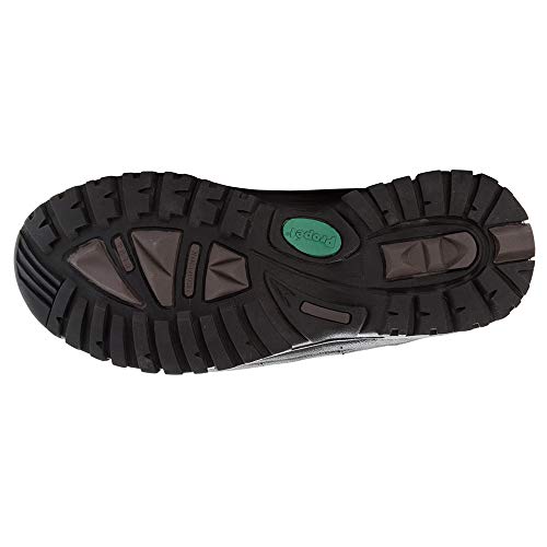 Propét mens Cliff Walker Tall Strap Hiking Boot, Black, 16 XX-Wide US