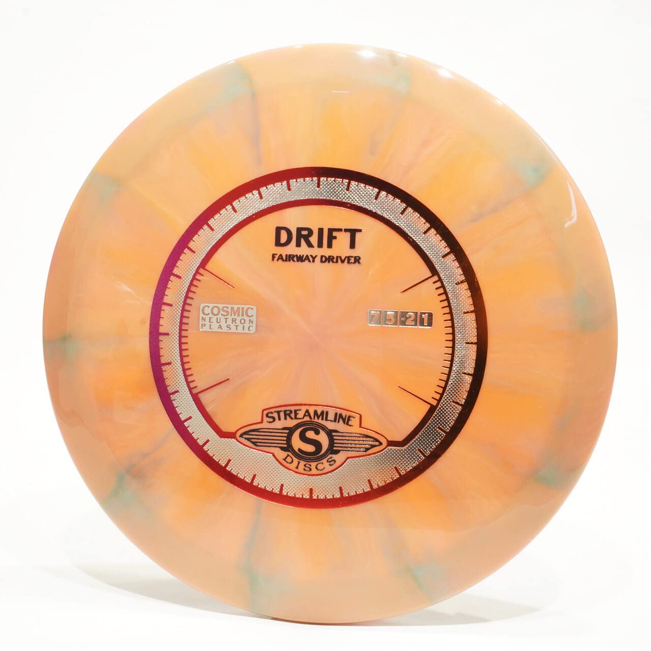 Streamline Drift (Cosmic Neutron) Fairway Driver Golf Disc, Pick Color/Weight [Stamp & Exact Color May Vary] Bluish Swirly 167-169 Grams