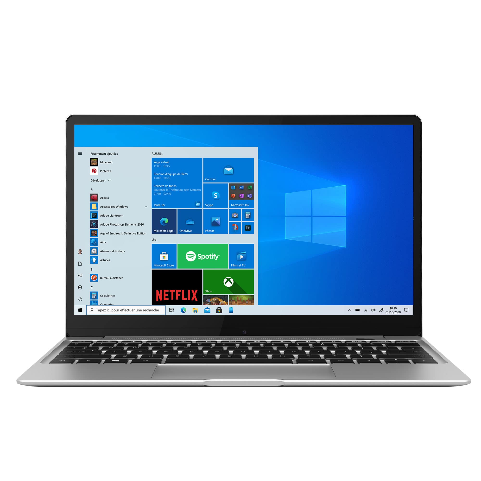 Thomson Laptop NEO Z, 13 inch Qualcomm Snapdragon, Windows 10 in S Mode, 4GB/64GB, Dark Grey, 4G Slot, Long Lasting Battery