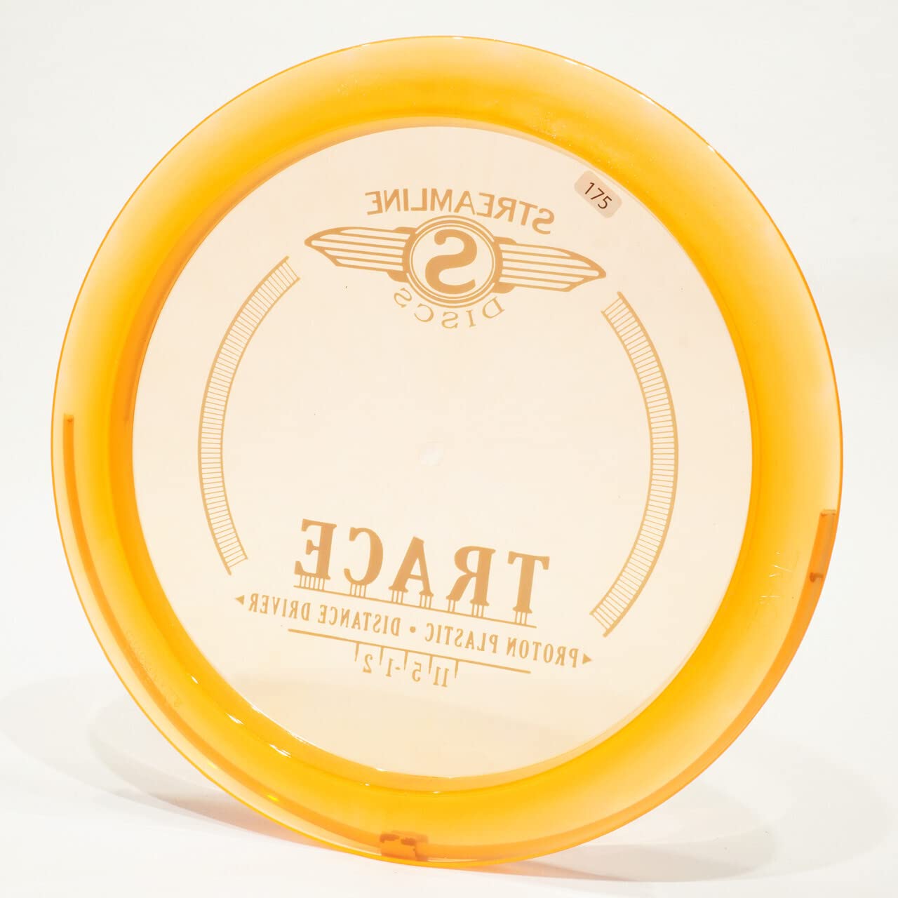 Streamline Trace (Proton) Distance Driver Golf Disc, Pick Color/Weight [Stamp & Exact Color May Vary] Yellow 175-176 Grams