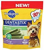 Pedigree 798239 5.26 oz Dentastix Fresh Chew - Pack of 7