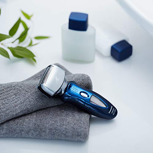 Panasonic Arc4 Electric Razor for Men with Pop-Up Beard Trimmer, 4-Blade Foil Cutting System, Flexible Pivoting Head, Hypoallergenic, Wet/Dry Electric Shaver – ES8243AA