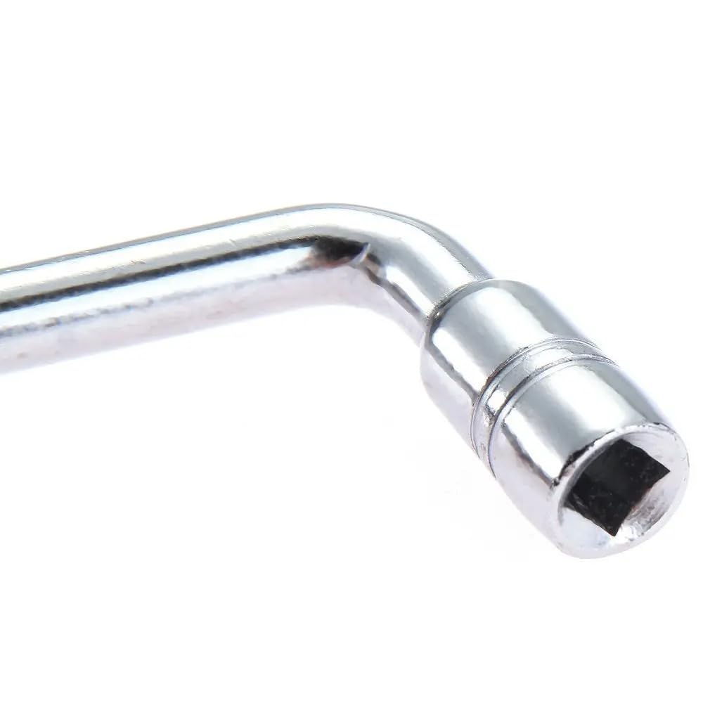 Professional Piano Tuner Spanner L Shape Piano Tuning Hammer Lever Wrench Hardwood Handle Guzheng Repair Tool Llave Afinar Piano Tuner Wrench Tuner