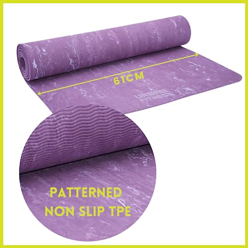 Urban Fitness 6mm Patterned TPE Yoga Mat