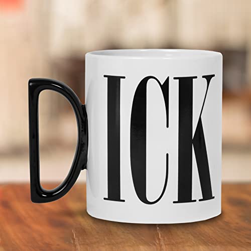 Thumbs Up UK Ceramic ICK Mug, 1 Count (Pack of 1), White
