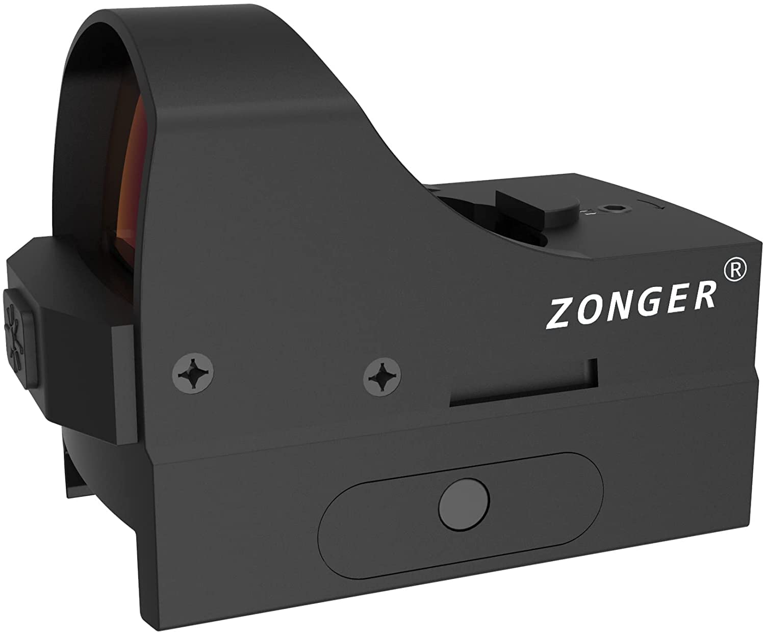 ZONGER Open-Single Point Electronic Red Dot Sight | Reflex Sight | Fit Picatinny Rail | Black