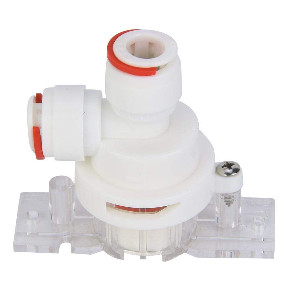 Shut Off Valve, 3/8" (9.5mm) DN10 Automatic Water Shutoff Valve, Auto Shutoff Valve for RO Reverse Osmosis System, Drinking Water, Water Purifiers, etc
