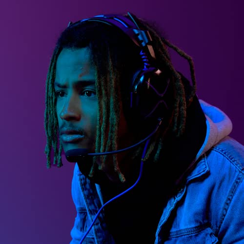 PDP Victrix Pro AF Wired Professional Esports Gaming Headset with Cooling: Xbox Series One, Xbox Series S | X, PC, Windows 10 Computer - Black/Purple