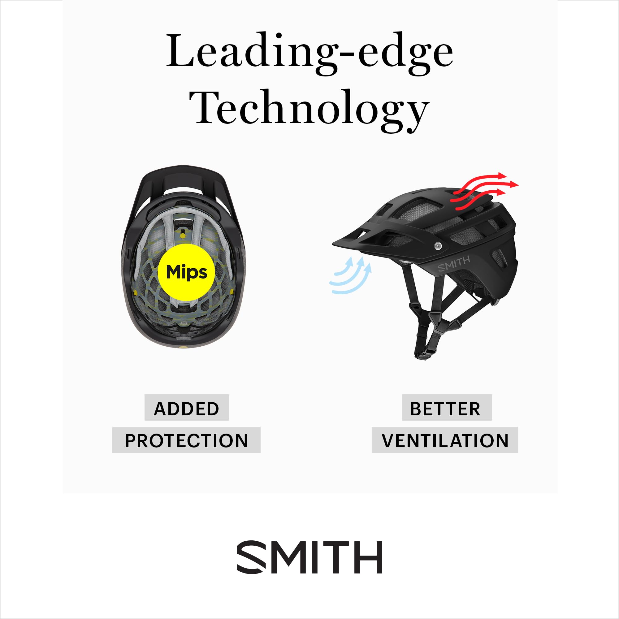 Smith Optics Convoy MIPS Mountain Cycling Helmet - Hornet, Medium