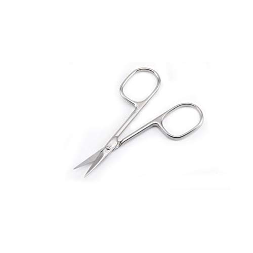 Sicastar Eyebrow scissors for women,Safety scissors nose hair scissors,stainless steel scissors,small scissors beauty manicure scissors(1 Pack)