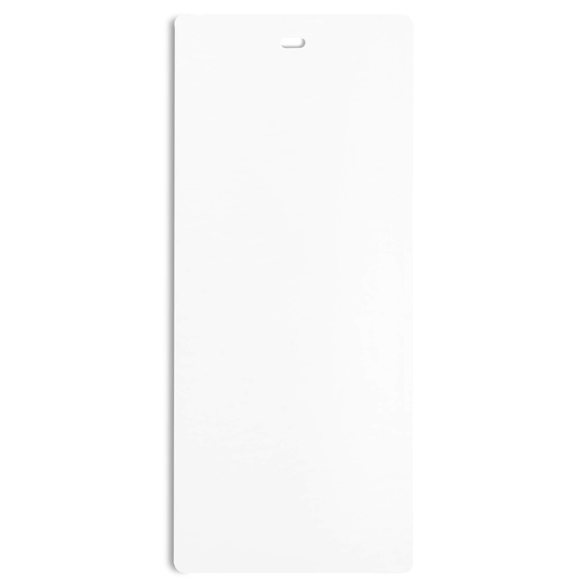 PVC Vertical Blind Replacement Slat 82 1/2 X 3 1/2 (8 Pack, WHITE)