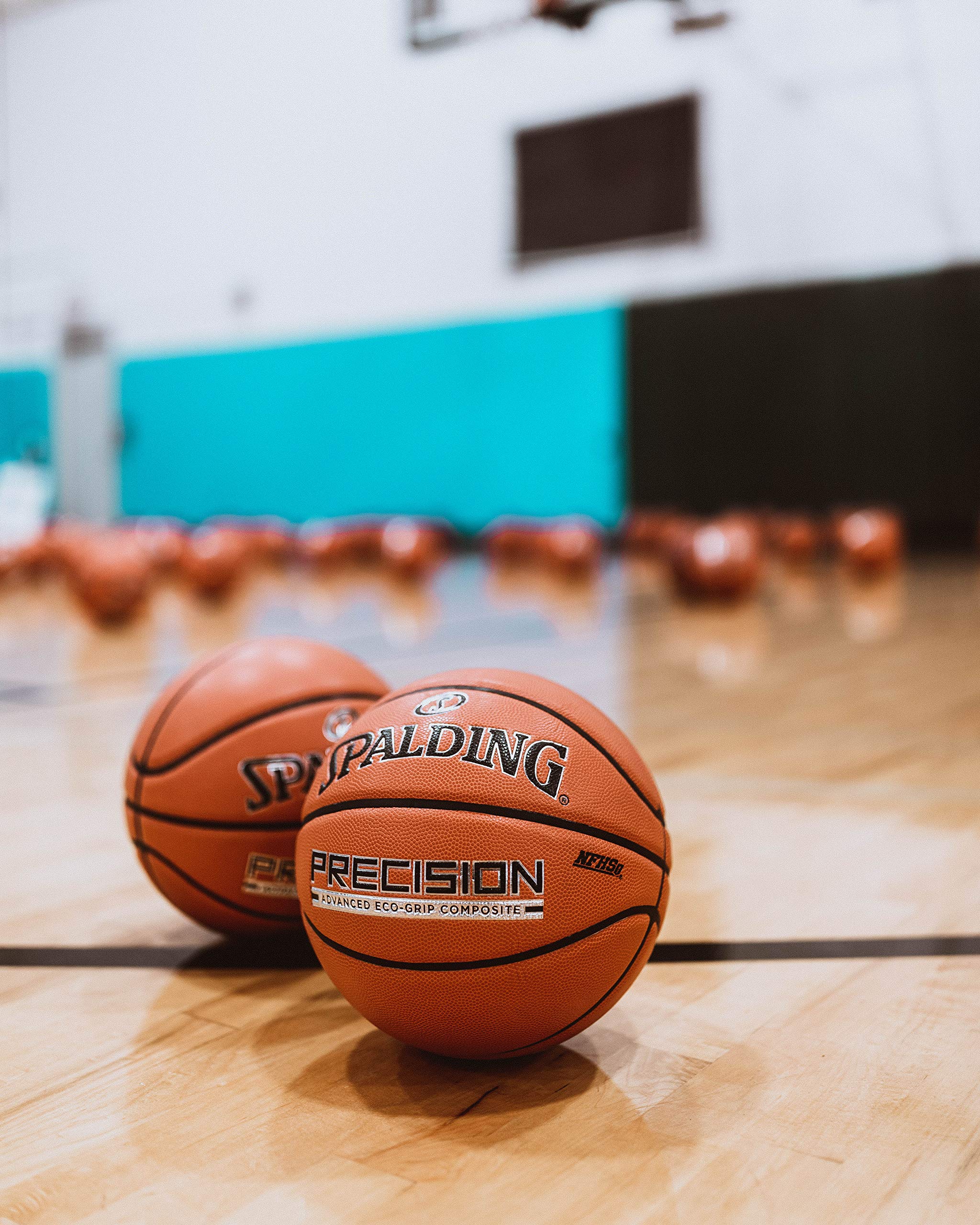 Spalding Precision TF-1000 Indoor Game Basketball - 28.5"