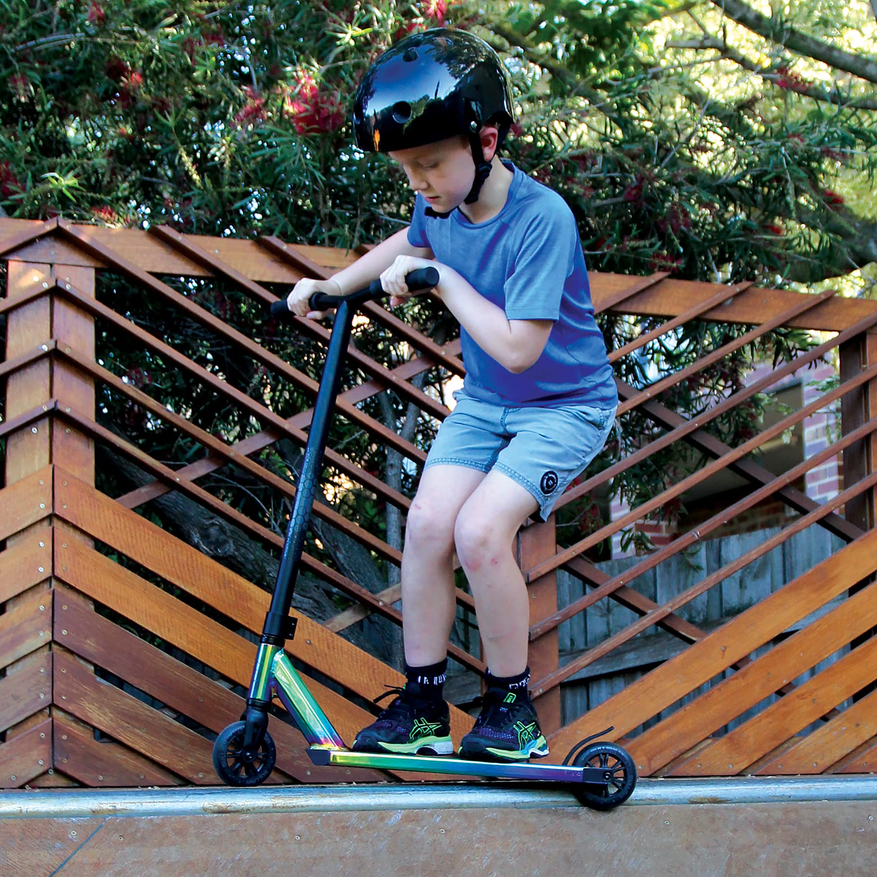 Sullivan Antic Pro Scooter for Teens | Premium Quality Trick Scooter Having Lightweight Deck and Alloy Core Wheels with ABEC-7 Bearings | Freestyle BMX Stunt Scooter for Adults with 2-Position Brake