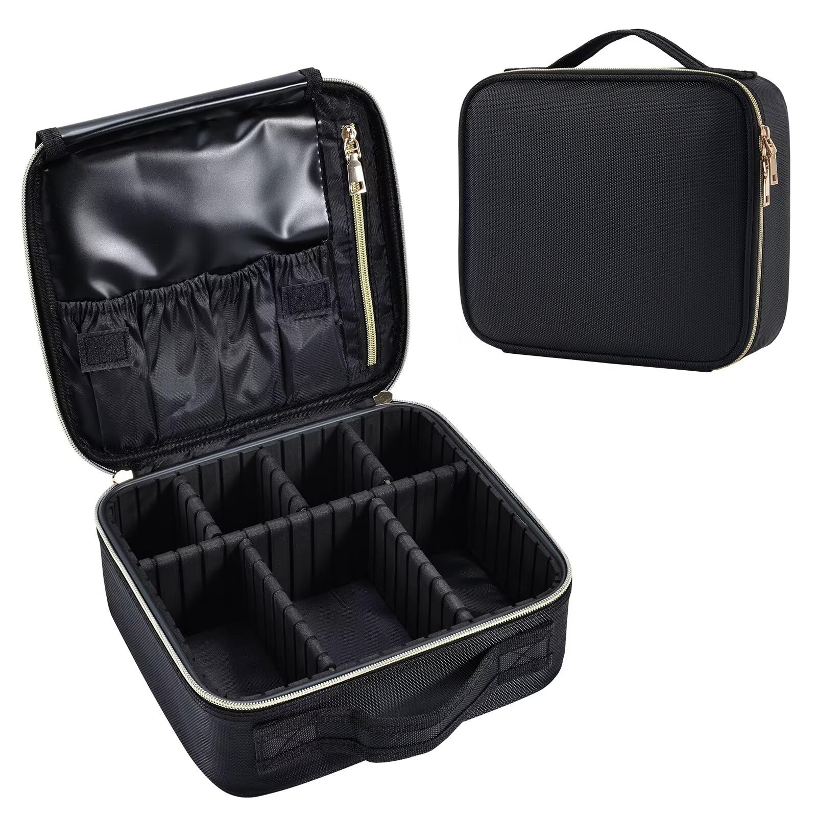 Stagiant Makeup Bag,Travel Makeup Bag, Makeup Organizer Bag for Women,Make up Case Cosmetic Brushes Toiletry Bags,Marble