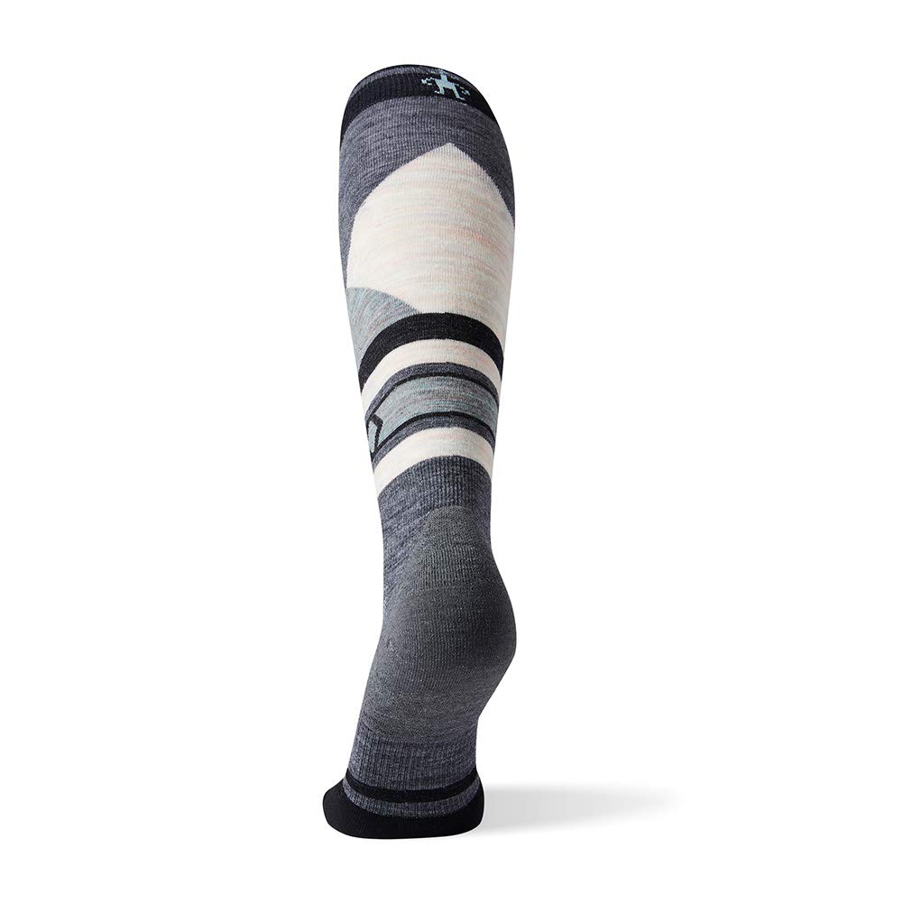 Smartwool Women's Phd Ski Light Elite Pattern Medium Gray L