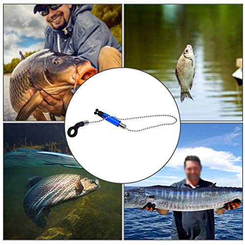 Yeuipea Bite Indicator Fishing,Portable Fishing Bite Indicator Fishing Tackle Alert Tool Fishing Alarms