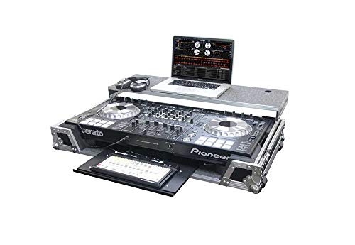 Odyssey FZGSPIDDJSZGT Flight Zone Pioneer DDJ-SZ DJ Controller Glide Style Case with Bottom GT Glide Tray