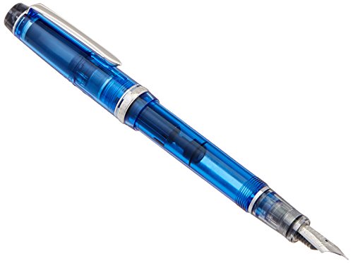 Pilot Fountain Pen Custom Heritage 92, Transparent Blue Body, FM-Nib (FKVH-15SRS-TL-FM)