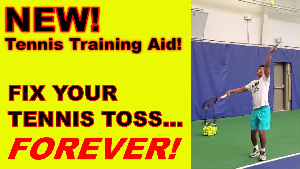 Tennis Toss Pro - Fix Your Tennis Serve Toss Forever! Best Toss = Best Serve = Best Match! [1-Pack] - Age 12 & Up