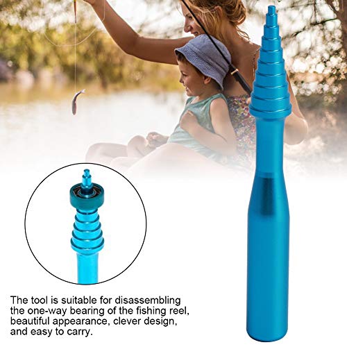 Yeuipea Fishing Wheel Repairing Tool,Fishing Reel Repairing Tool Low Reel Conversion Accessory Bearing Inspection Rod