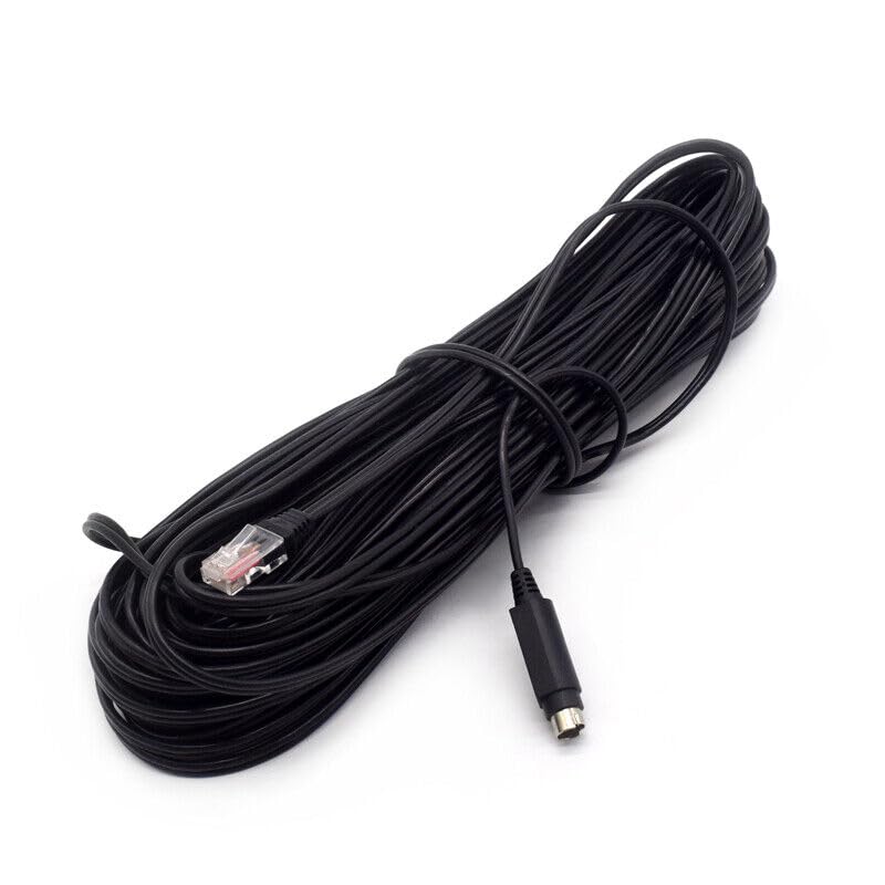 PUROSUR Compatible Speaker Cable 8-Pin DIN to RJ-45 for Bose Lifestyle Series 18, 28, 35, 38, and 48 systems Crystal Head 8 Pin Speaker Cable