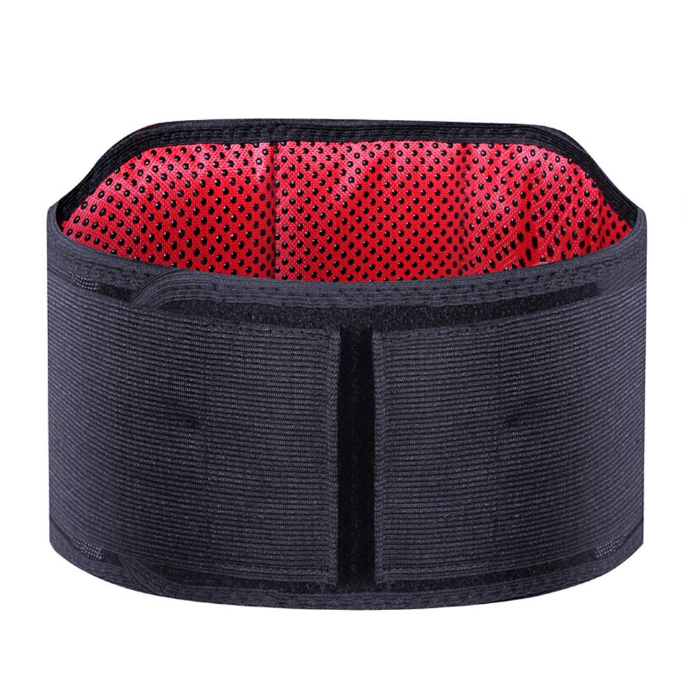 TANGIST Lumbar Brace Self-heating Lower Back Support Belt Magnet Therapy For Pain Relief And Injury Prevention Adjustable Breathable (Size : S)