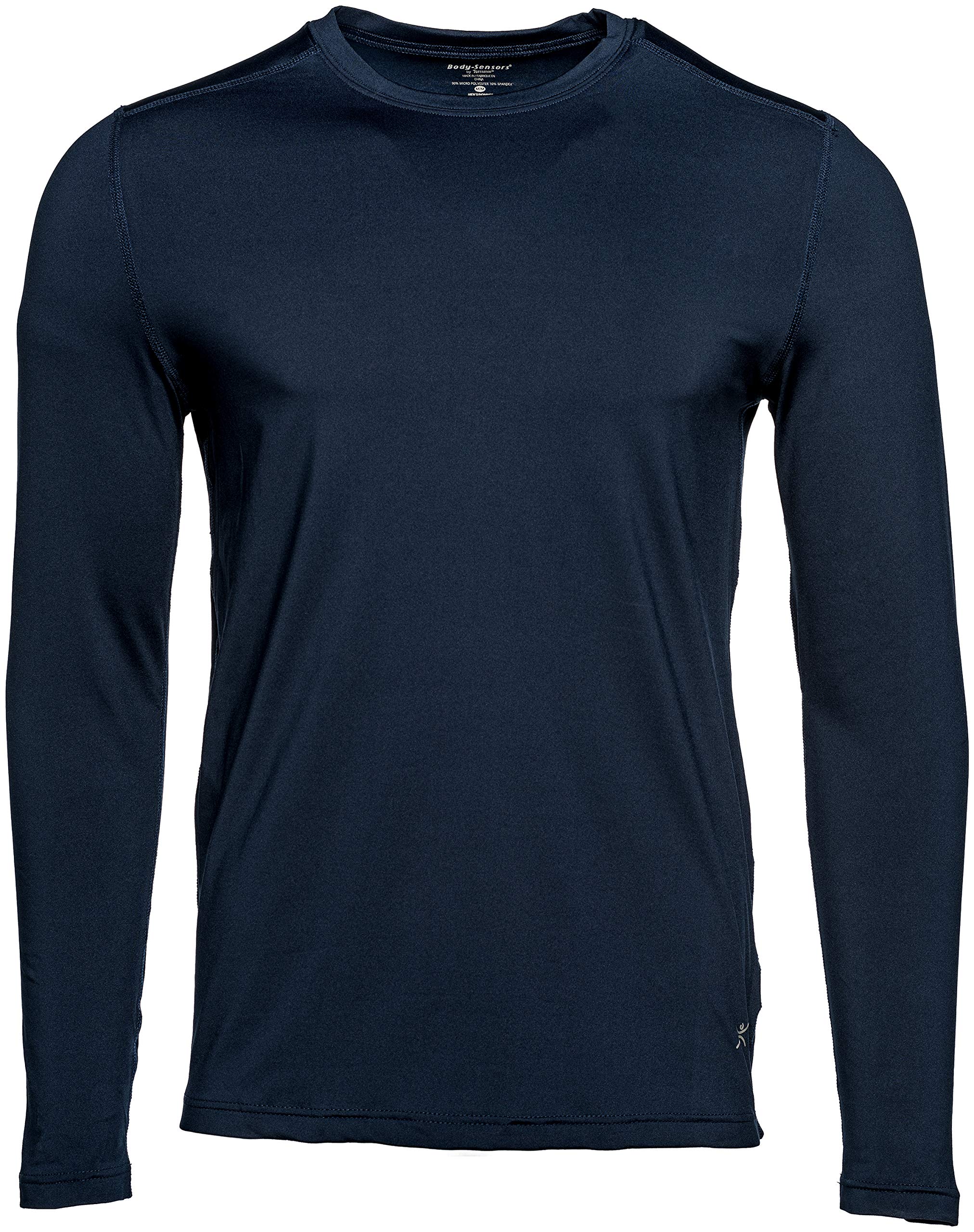 Terramar mens Ultra Soft Thermal Long John Long Sleeve Undershirt, Pigment, X-Large US