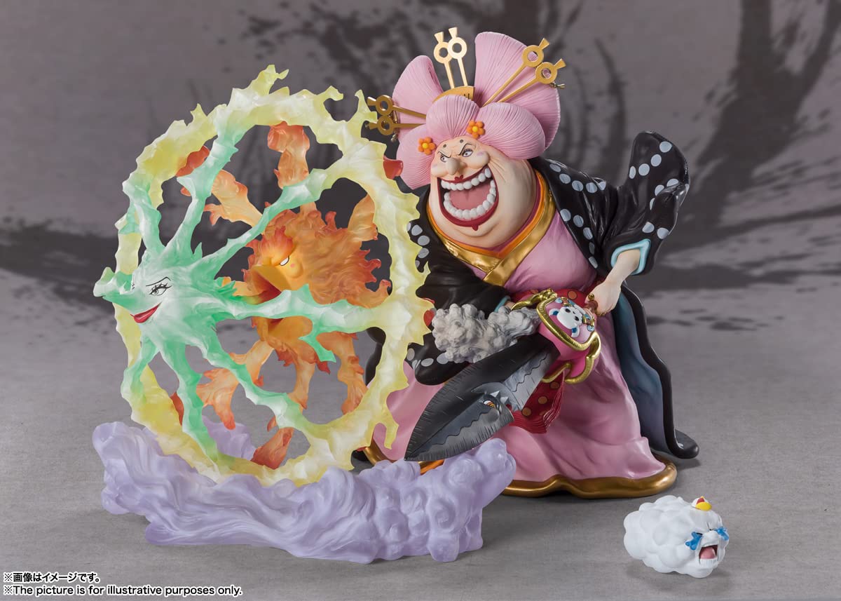 TAMASHII NATIONS - One Piece - GOL.D.Roger-Kamusari, Bandai Spirits FiguartsZERO Collectible Statue