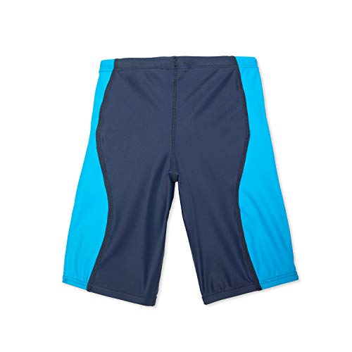 Speedo Boy's Swimsuit Jammer Begin to Swim Solid , Washed Navy , 10