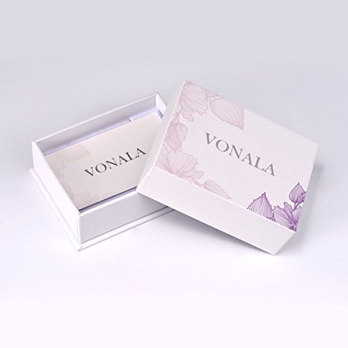 VONALA Amethyst Ring 925 Sterling Silver Amethyst Rings for Women Adjustable Purple Rings Amethyst Jewelry Gift for Women Birthday Size 6-8