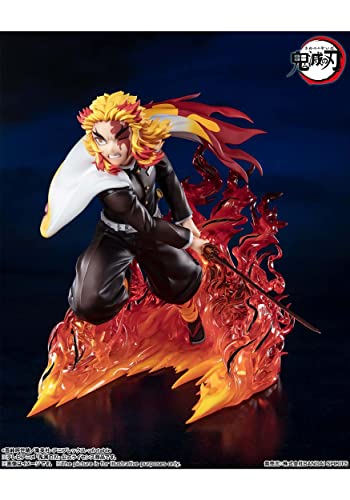 TAMASHII NATIONS - Demon Slayer: Kimetsu no Yaiba - Kyojuro Rengoku Flame Hashira, Bandai Spirits FiguartsZERO Collectible Statue