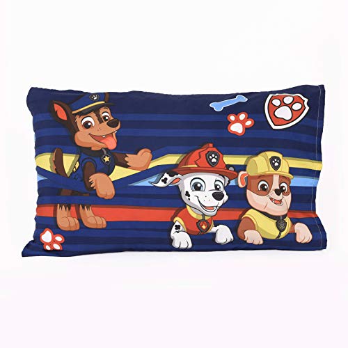 PAW Patrol Toddler Bedding Set for Kid's with Reversible Comforter, Fitted Sheet and a Standard Pillowcase- 3pieces