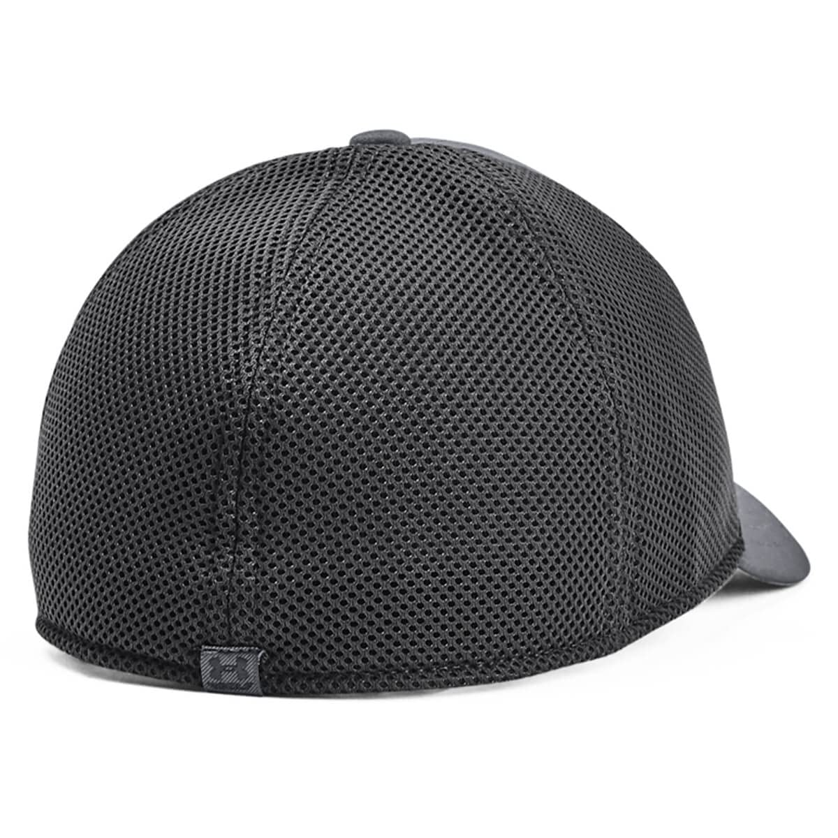 Under Armour Men's Iso-chill Driver Mesh, Pitch Gray (012)/White, Large/X-Large