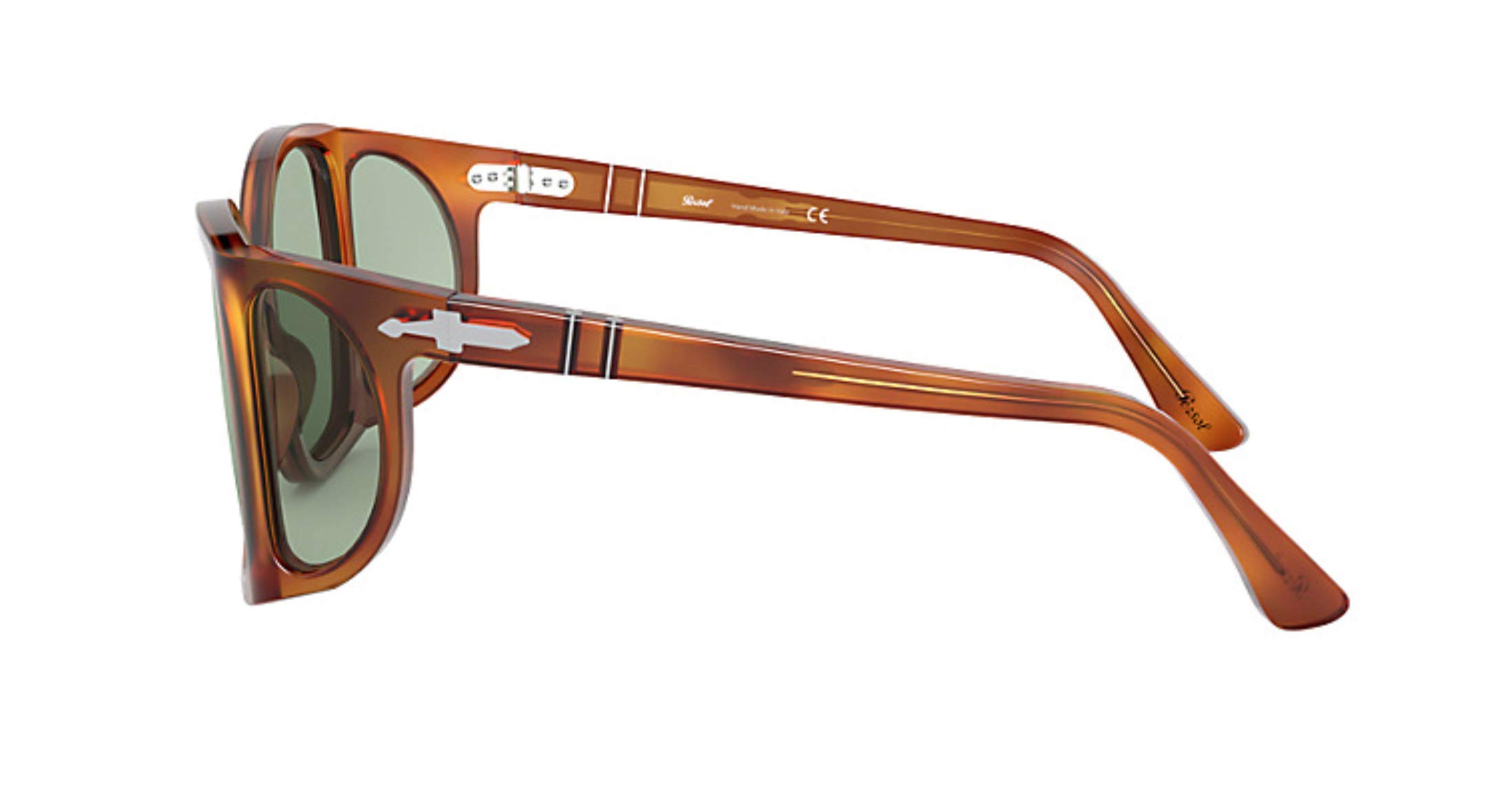 Persol PO0005-96/52 Sunglasses TERRA DI SIENA W/GREEN 54mm