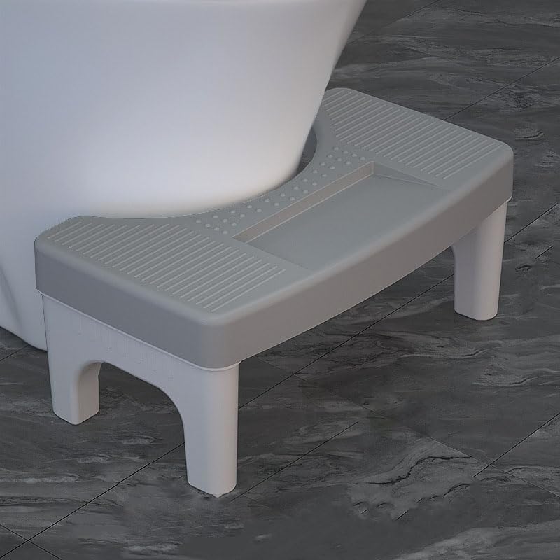 Toilet Stool Adult,Portable Plastic Toilet Poop Foot Stool for Bathroom, Potty Stool Squat Healthy Gift for Everyone