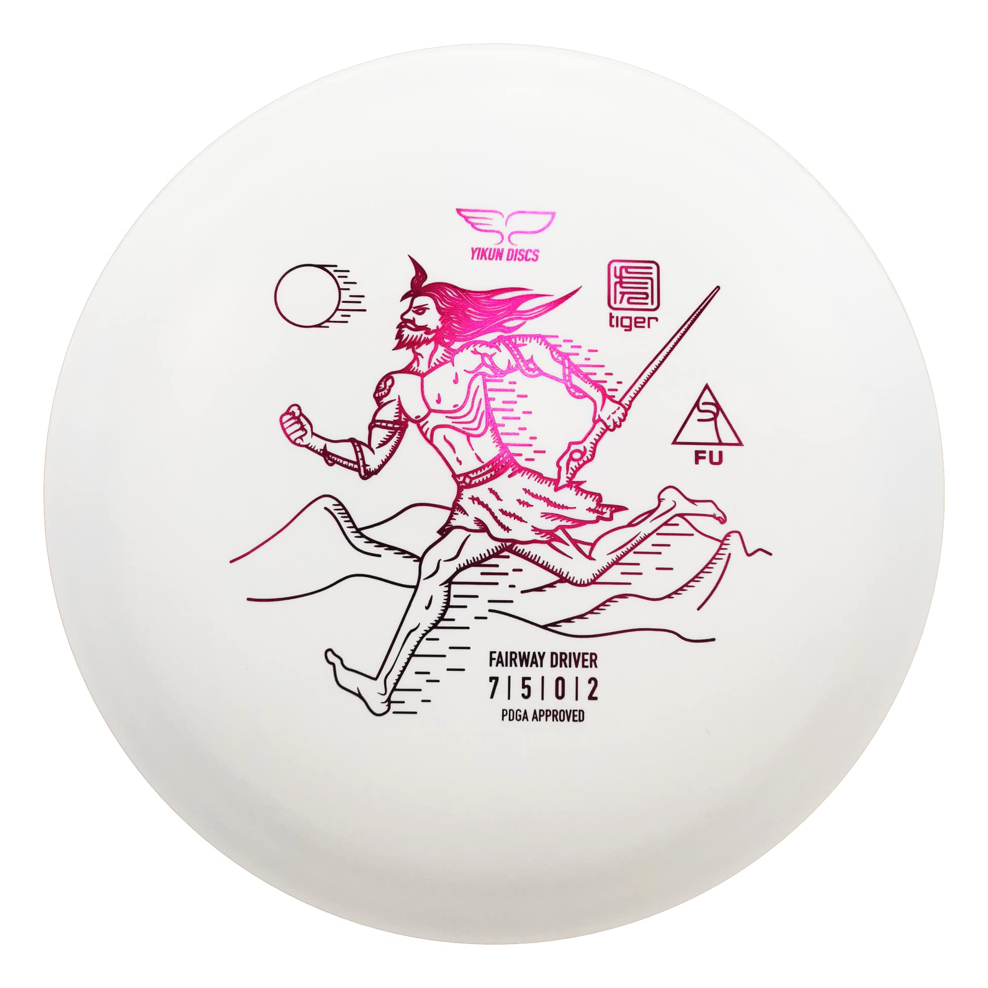 Yikun Disc Golf Discs Driver 165-170g Overstable Disc's for Outdoor Games Disc Golf Disx Professional Distance Driver Golf Discs (Color Disc May Vary)