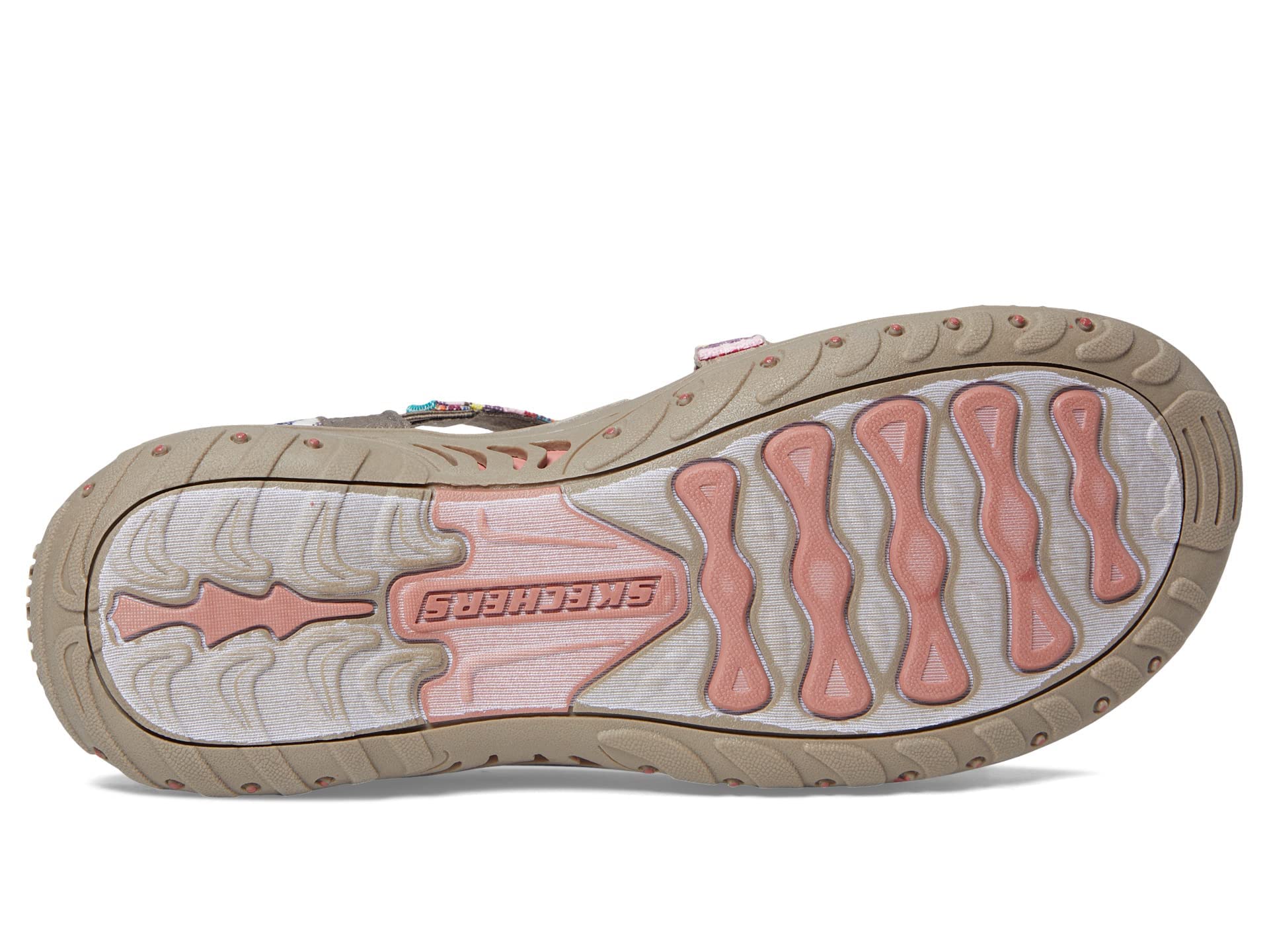 Skechers Reggae - Trail On by Taupe Multi 7 B (M)