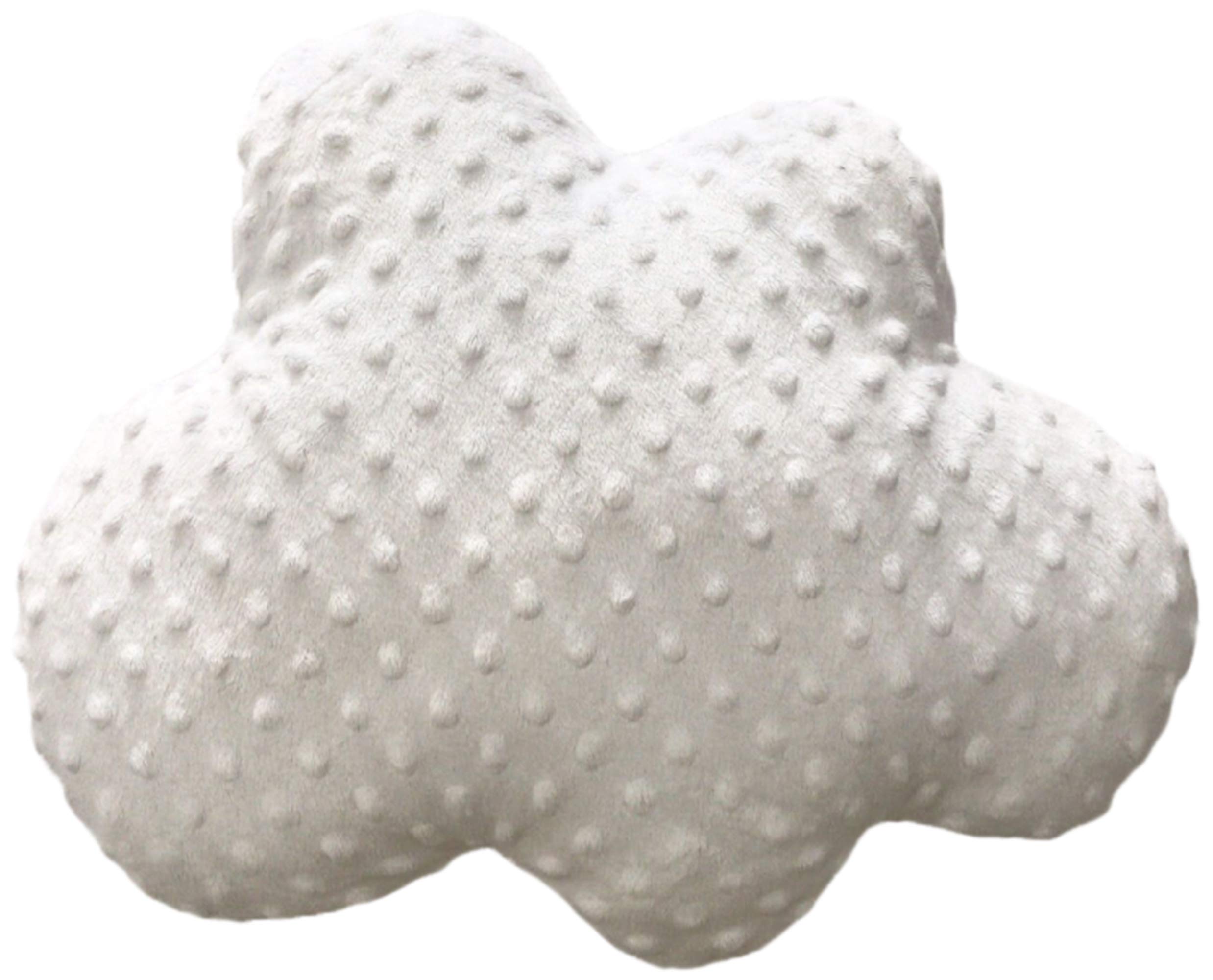 Snuggle Stuffs Cloud Minky Dot 15" Throw Pillow